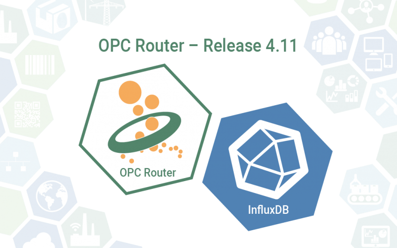 OPC Router Release 4.11 mit InfluxDB Plug-in