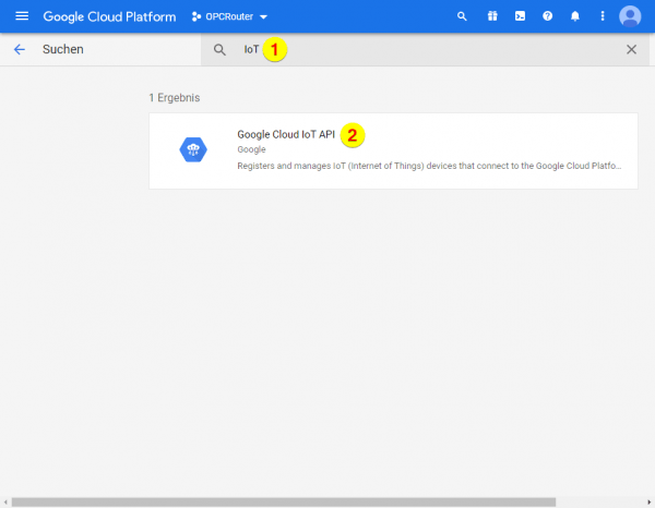 Google IoT Core per MQTT anbinden - Anleitung