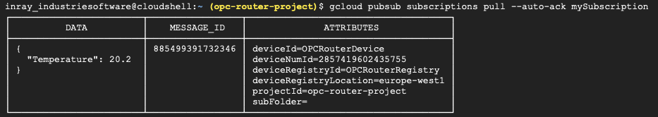 Google IoT Core per MQTT anbinden - Anleitung