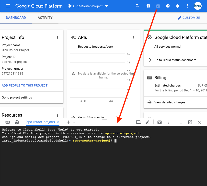 Google IoT Core per MQTT anbinden - Anleitung