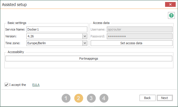How to set up OPC Router in a Docker Container