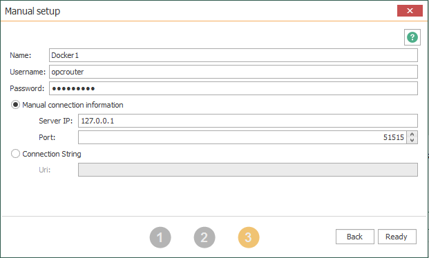 How to set up OPC Router in a Docker Container
