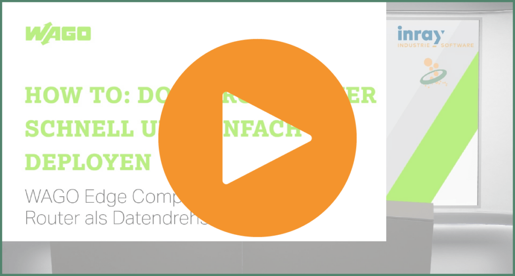 IoT partnership between inray and WAGO