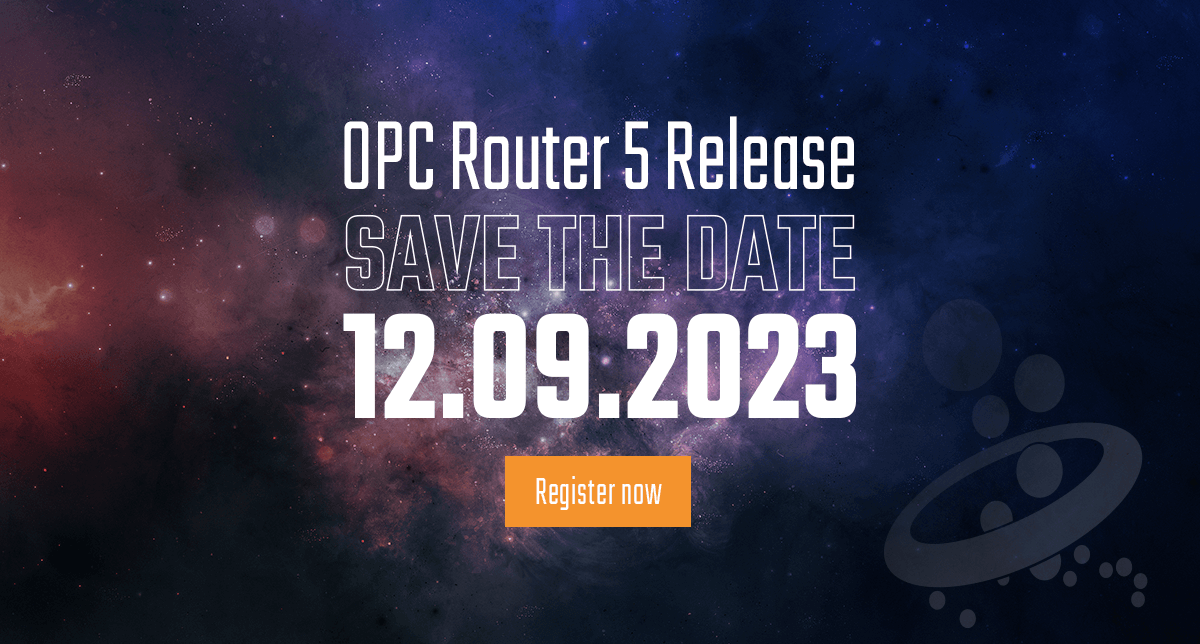 Registration Live Event OPC Router 5 Registration Live Event OPC Router 5