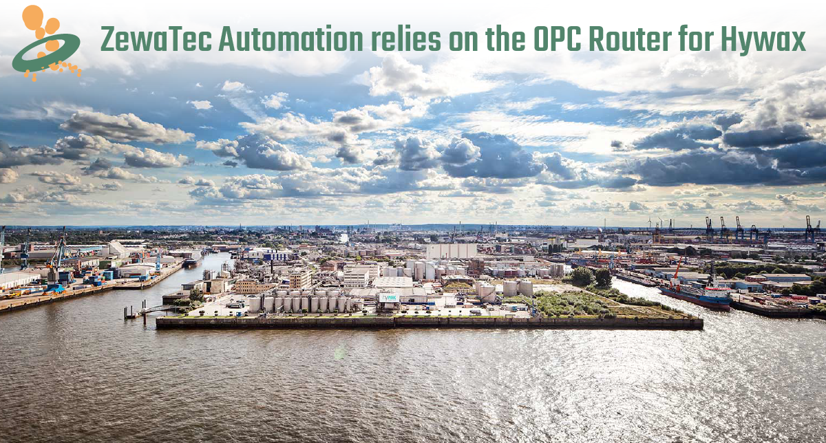 ZewaTec Automation relies on the OPC Router for Hywax